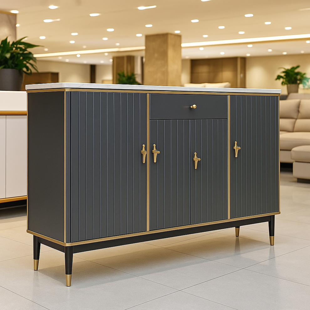 Modern Marble-Top Shoe Cabinet | Entryway Storage Sydney | Shangri-La ...